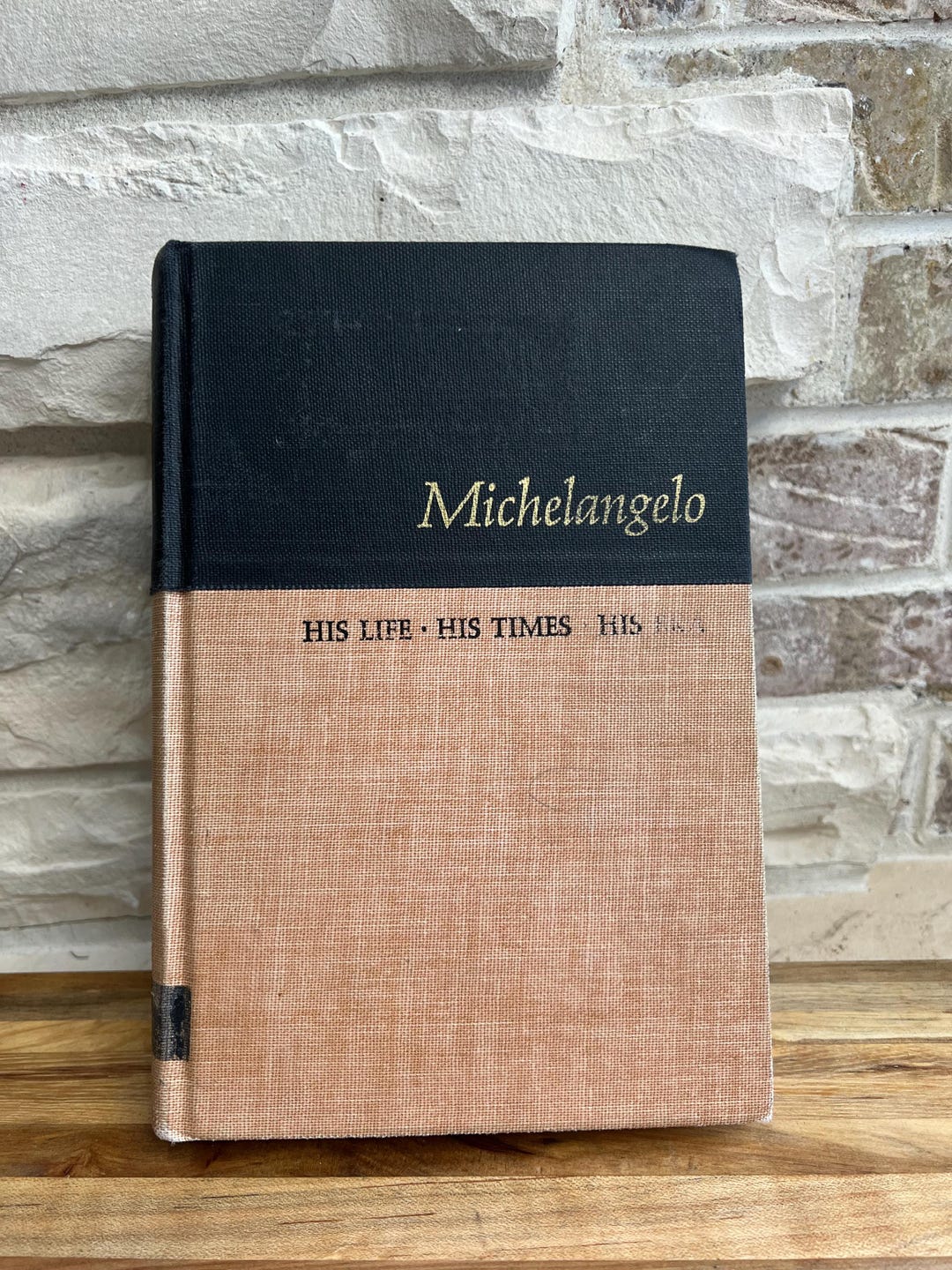 Vintage Michelangelo Biography: 1960s Art History Hardcover With Plates ...