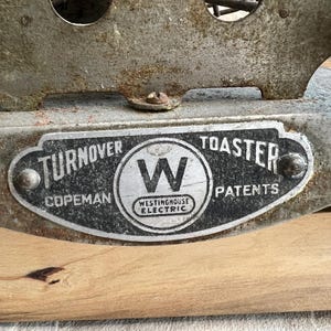 Vintage 1920s Westinghouse Copeman Turnover Toaster - Antique Electric ...