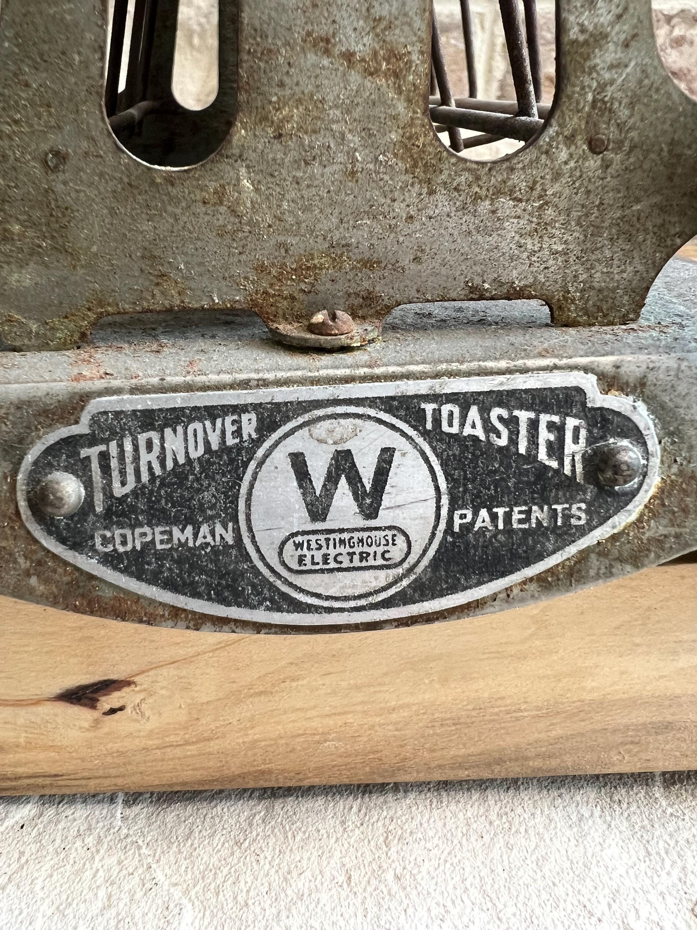 Vintage 1920s Westinghouse Copeman Turnover Toaster - Antique Electric ...
