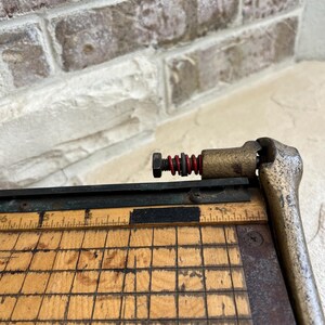 Vintage Ingento No. 3 Antique Paper Cutter - Collectible Office Tool - Etsy