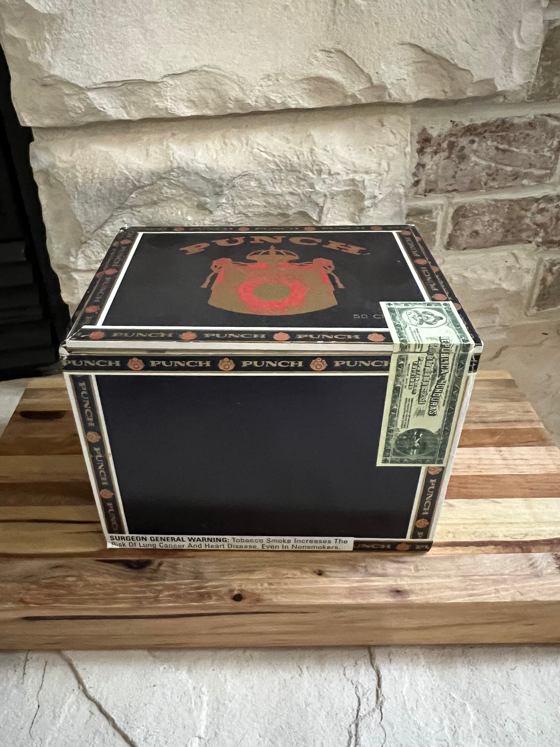 Punch Cigar Box Empty Cigar Box From Honduras Handmade Cigar Box From ...