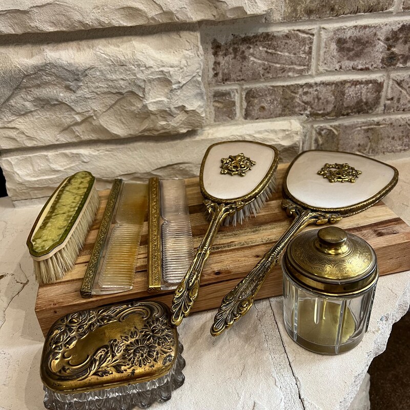 Vintage Vanity Set - Etsy