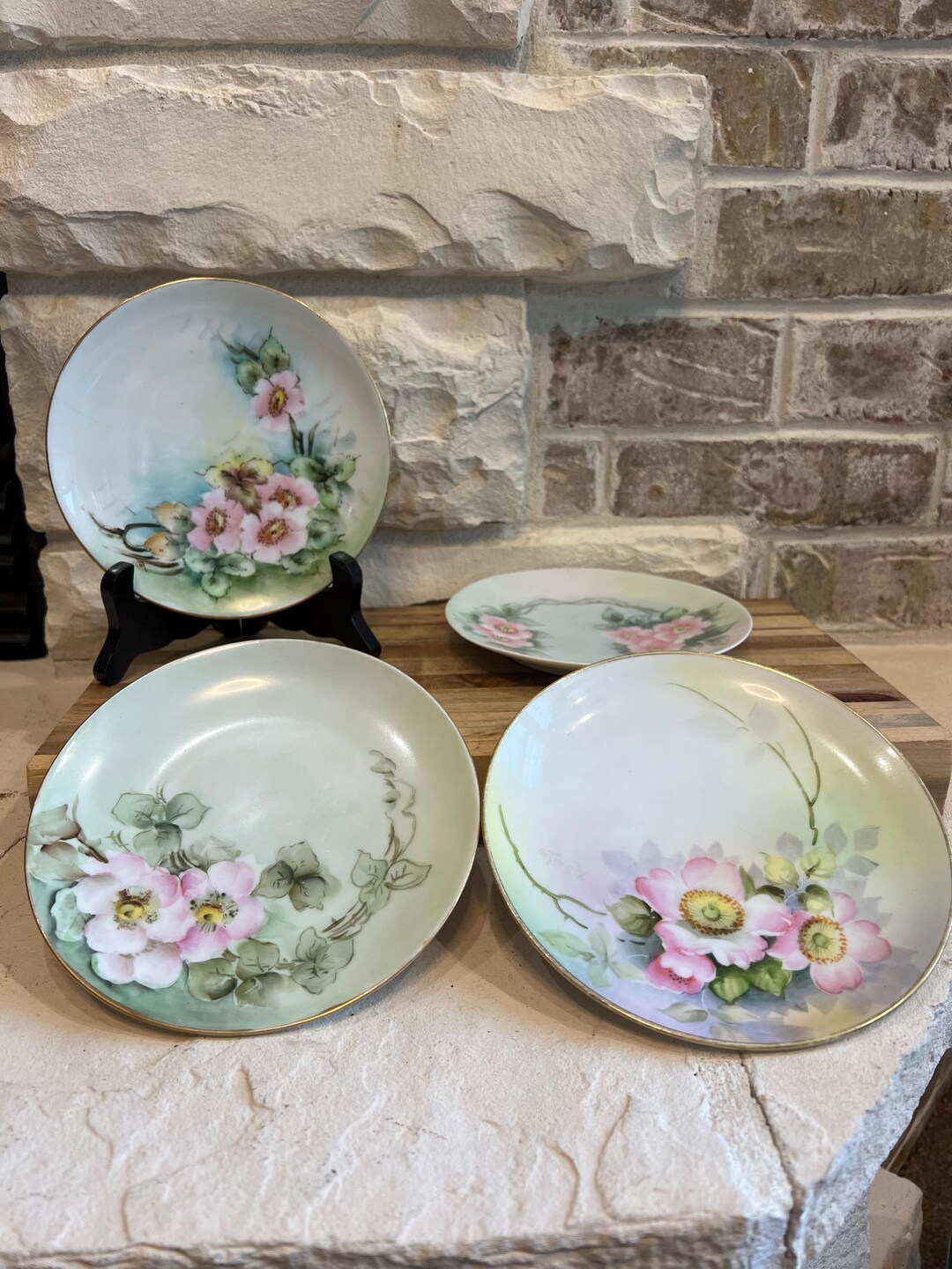 Set of Four Small Assortment of Plates ~ Signed Nippon Plate ~ J & C ...