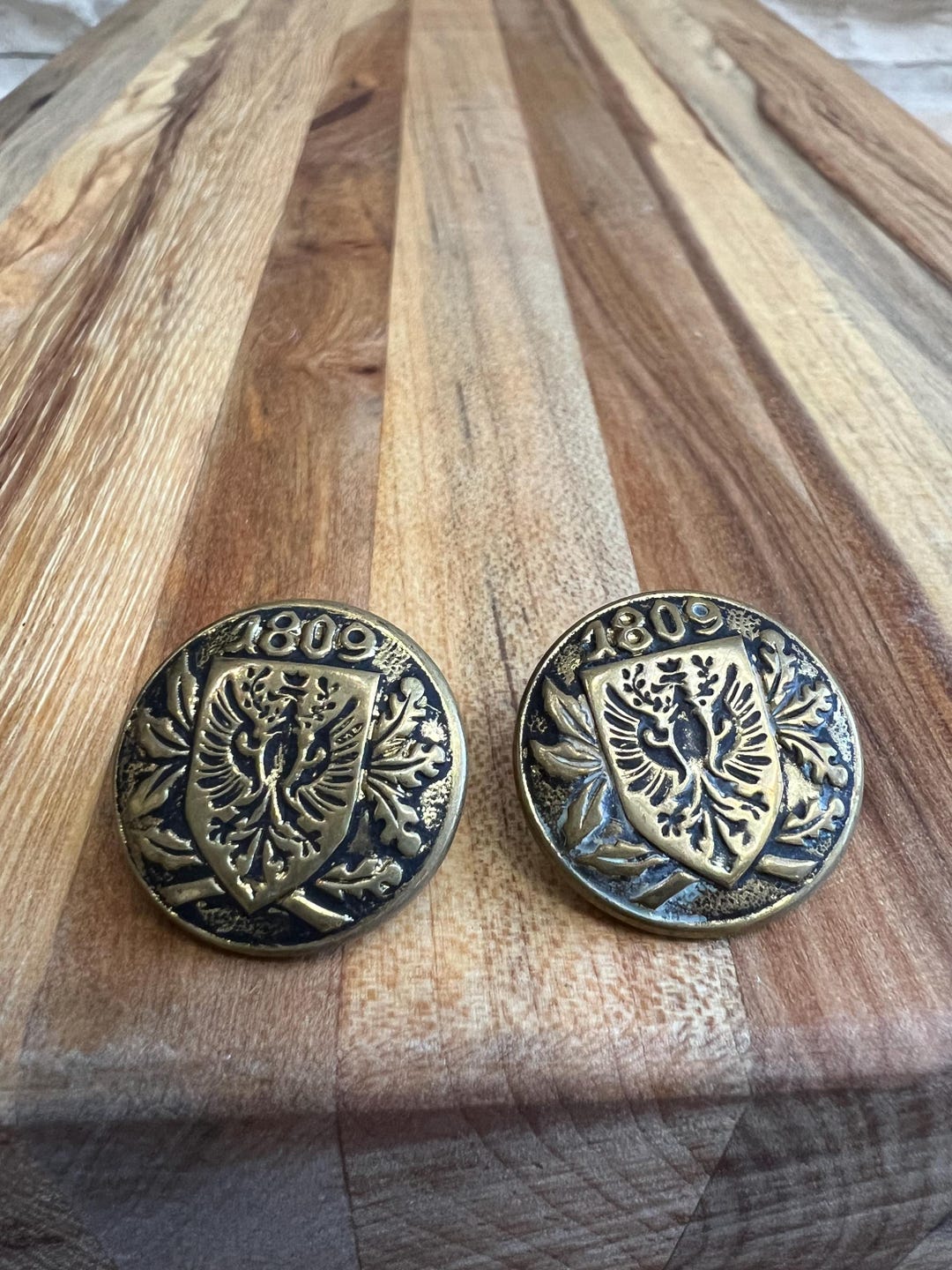 1809 Military Uniform Buttons ~ Collectable Memorabilia Buttons - Etsy