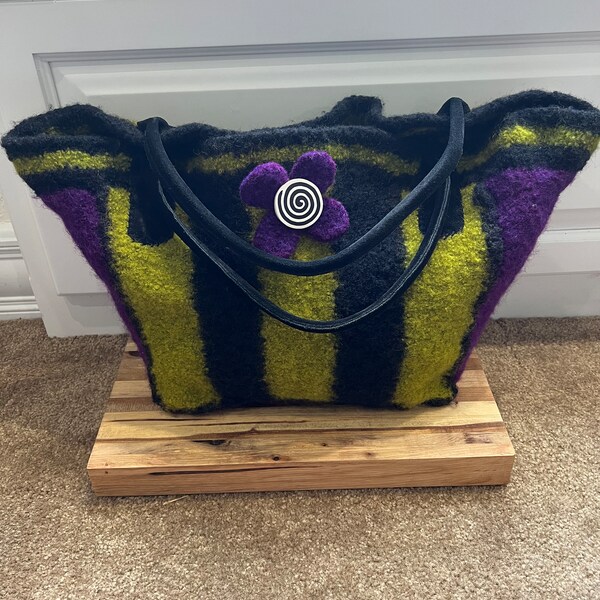 Felted Wool Purse - Etsy