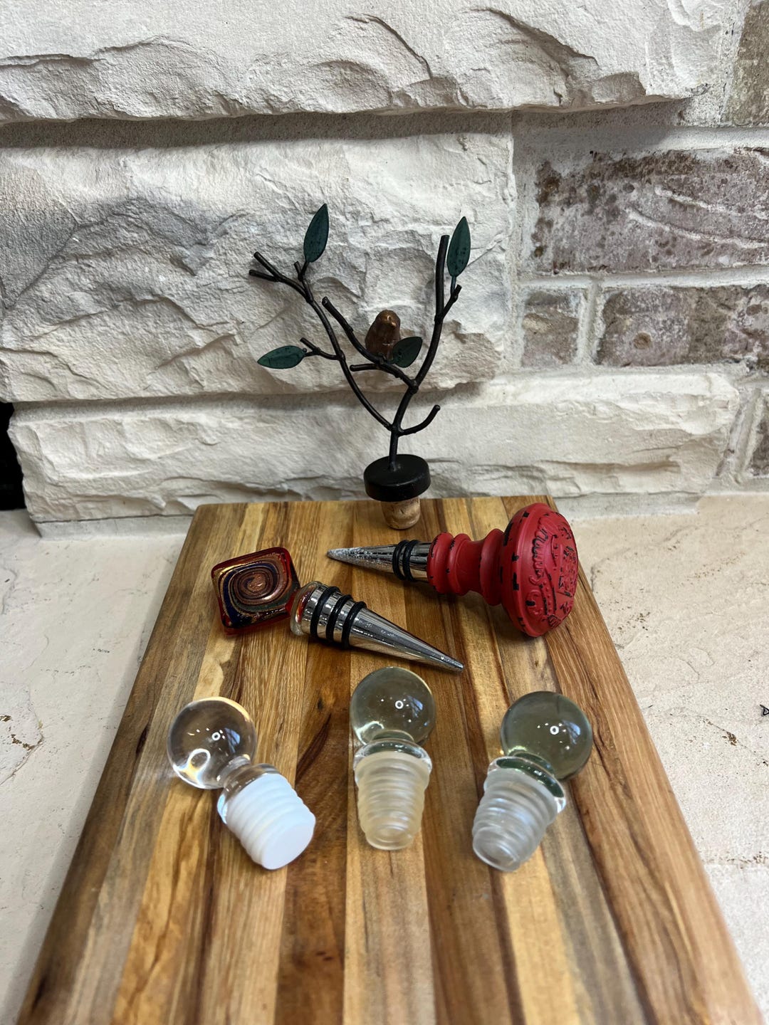 Bundle of Wine Stoppers ~ Vintage Collectable Bottle/wine Stoppers ...