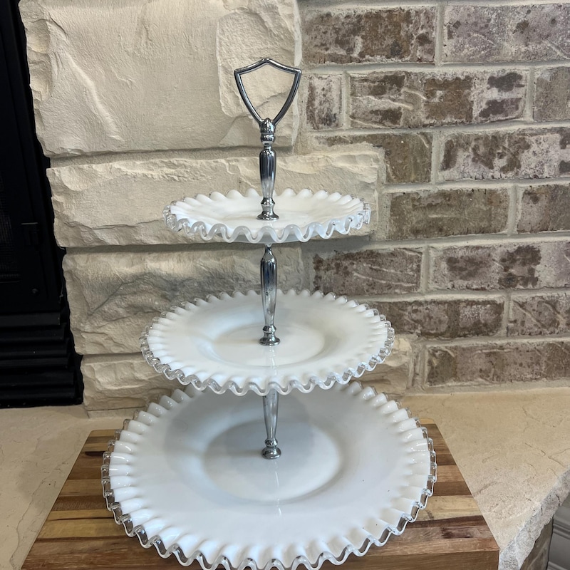 Three Tiered Tray - Etsy