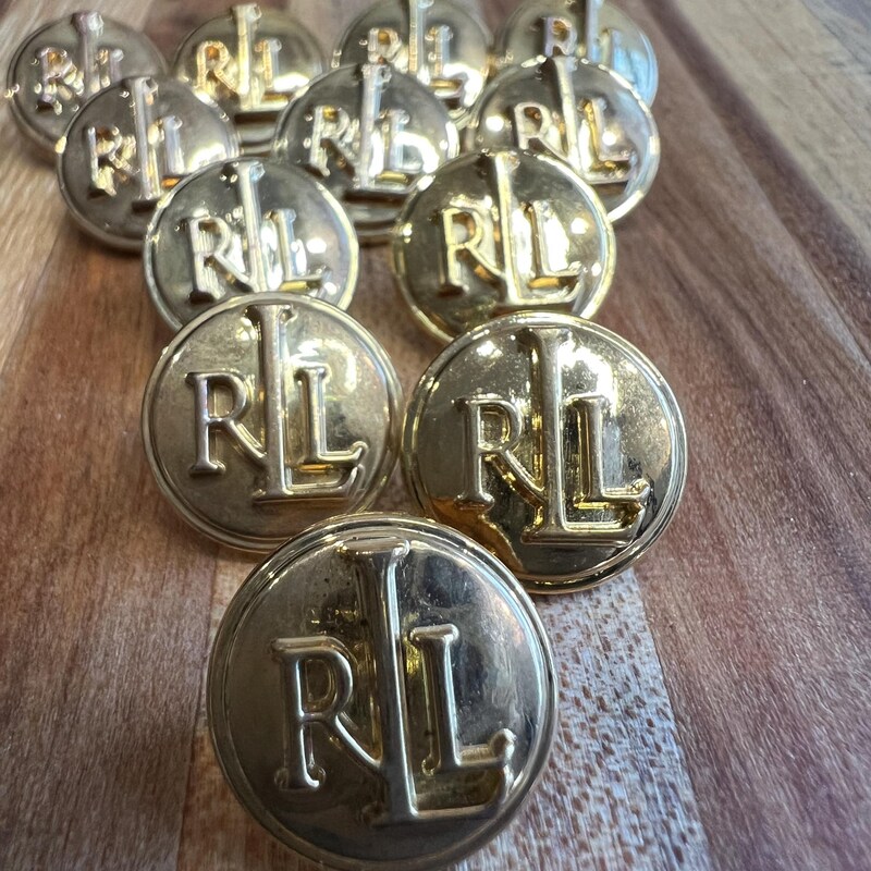Gold Blazer Buttons - Etsy