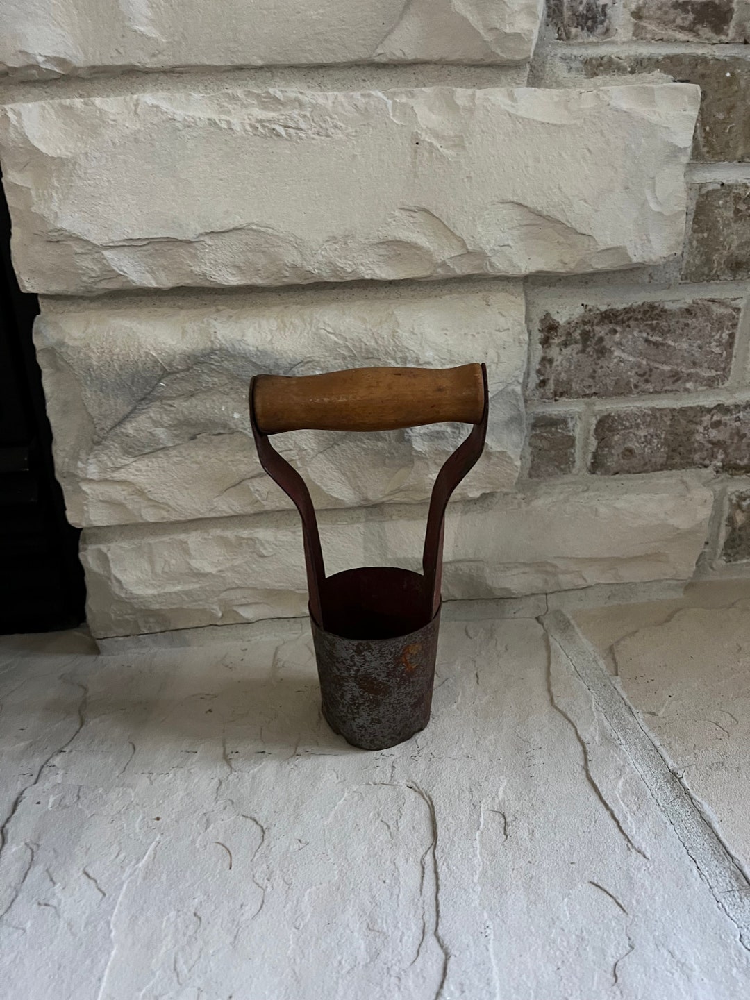 Antique Metal Potato Puller Beautiful Wooden Handle - Etsy