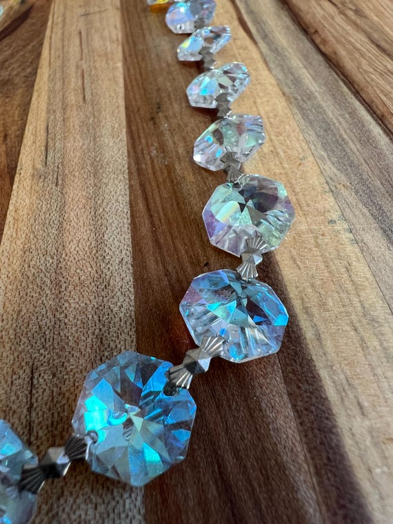 Victorian Chandelier looking Czech Glass Crystal Neck… - Gem