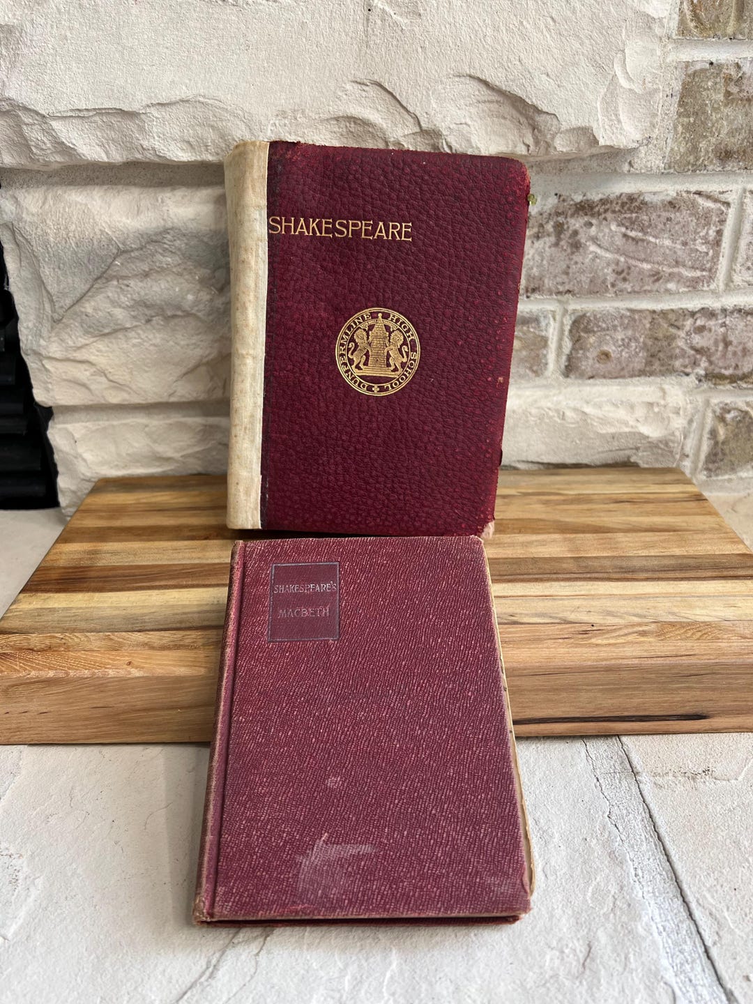 Antique Shakespeare Book Set: 1911 Complete Works & 1903 Macbeth - Etsy