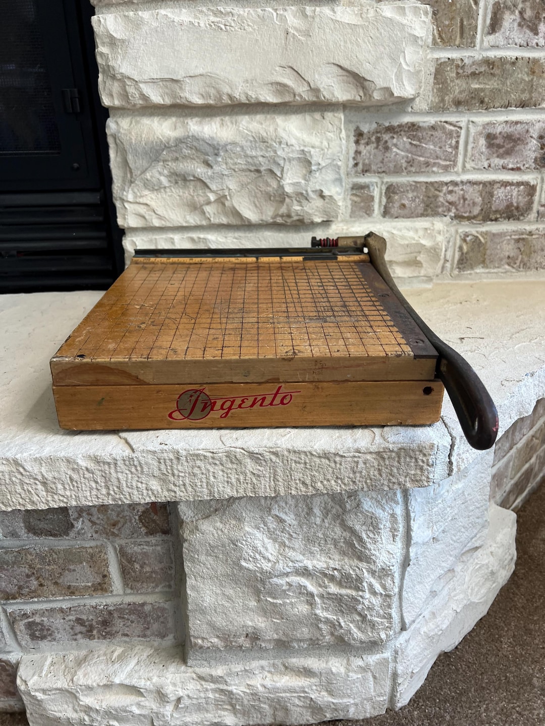 Vintage Ingento No. 3 Antique Paper Cutter - Collectible Office Tool - Etsy