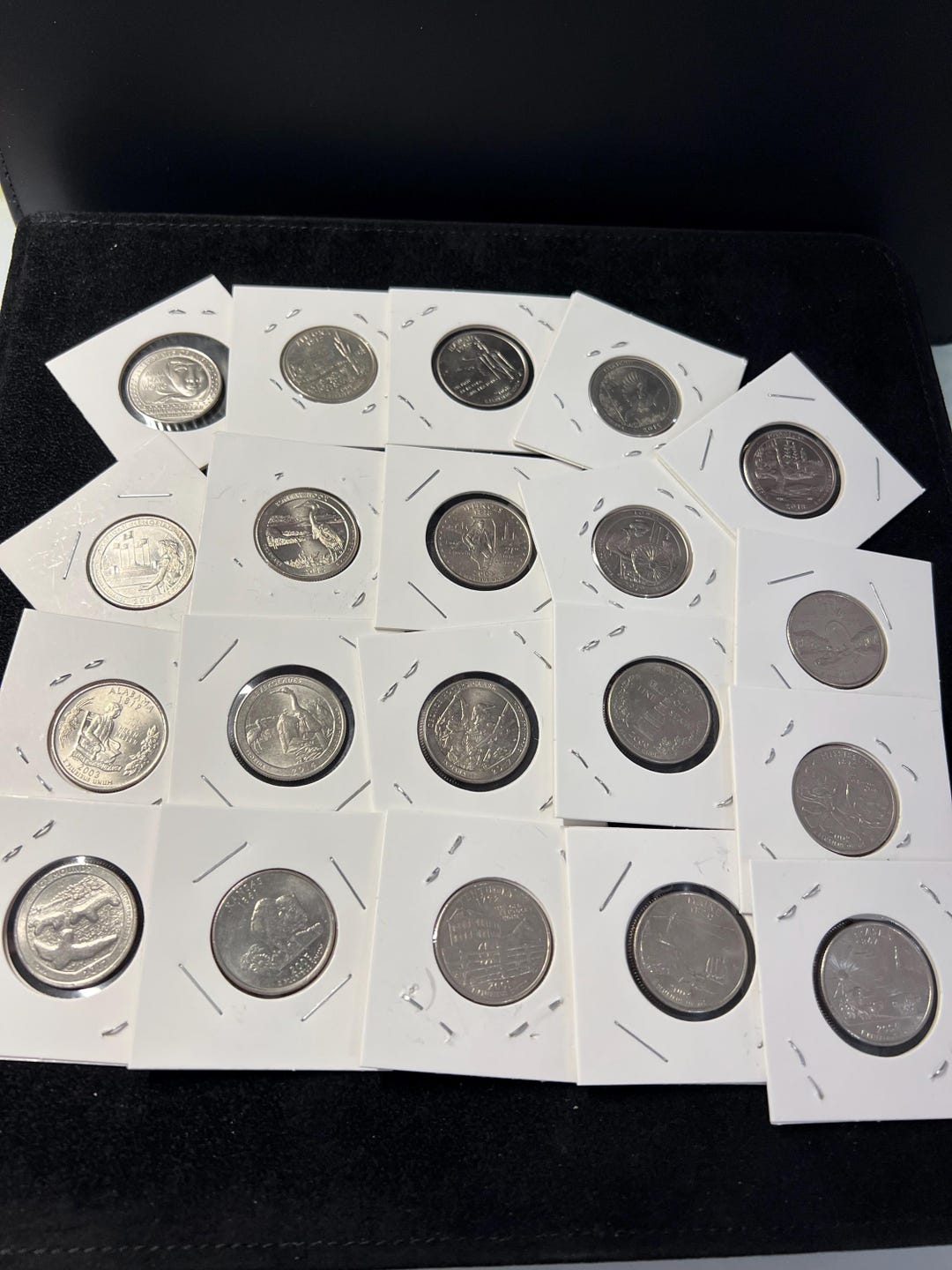 U.S. State & Park Quarter Collection: 20 Coin Set in 2x2 Holders - Etsy