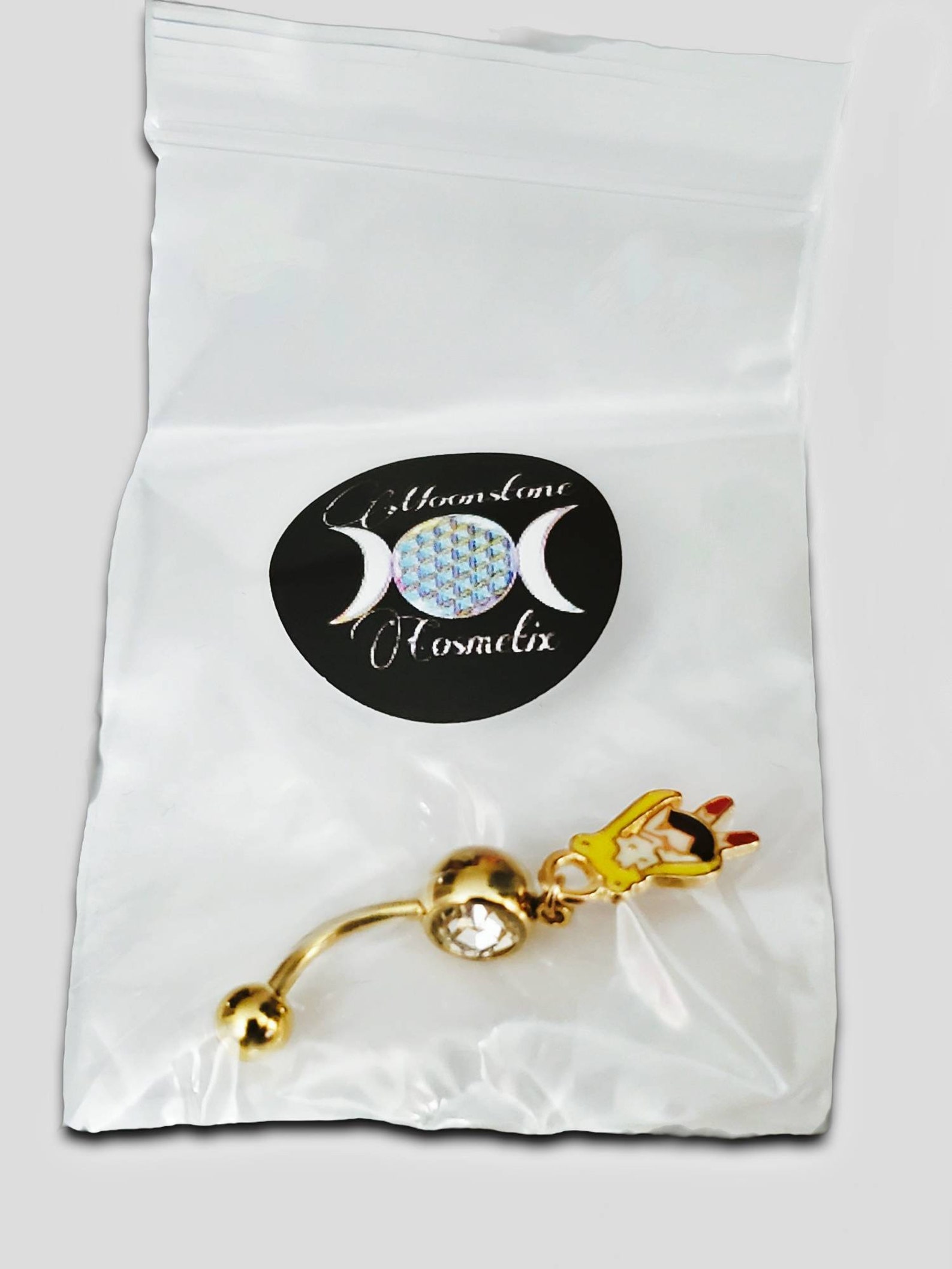 Moonstone Cosmetix Sailor Moon Inspired Belly Ring 14g Navel Piercing ...