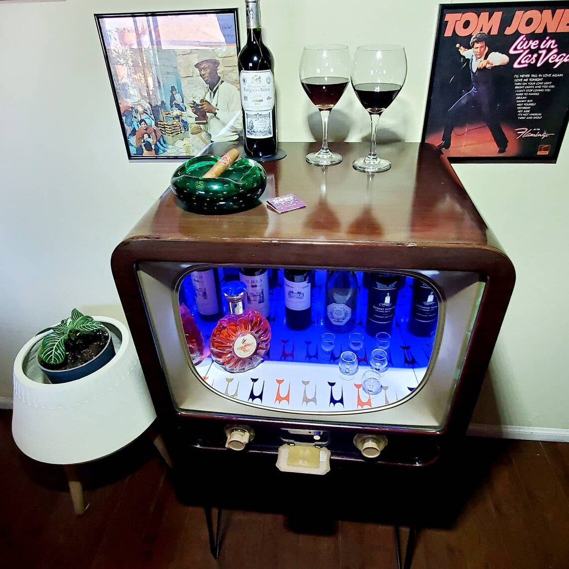 Mid Century 1950'S Hoffman Tv Bar With Bluetooth and | Etsy