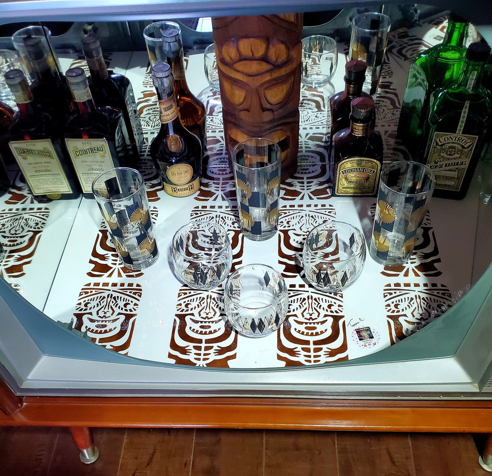 Vintage 1960's RCA Victor TV Bar With Bluetooth and LED - Etsy