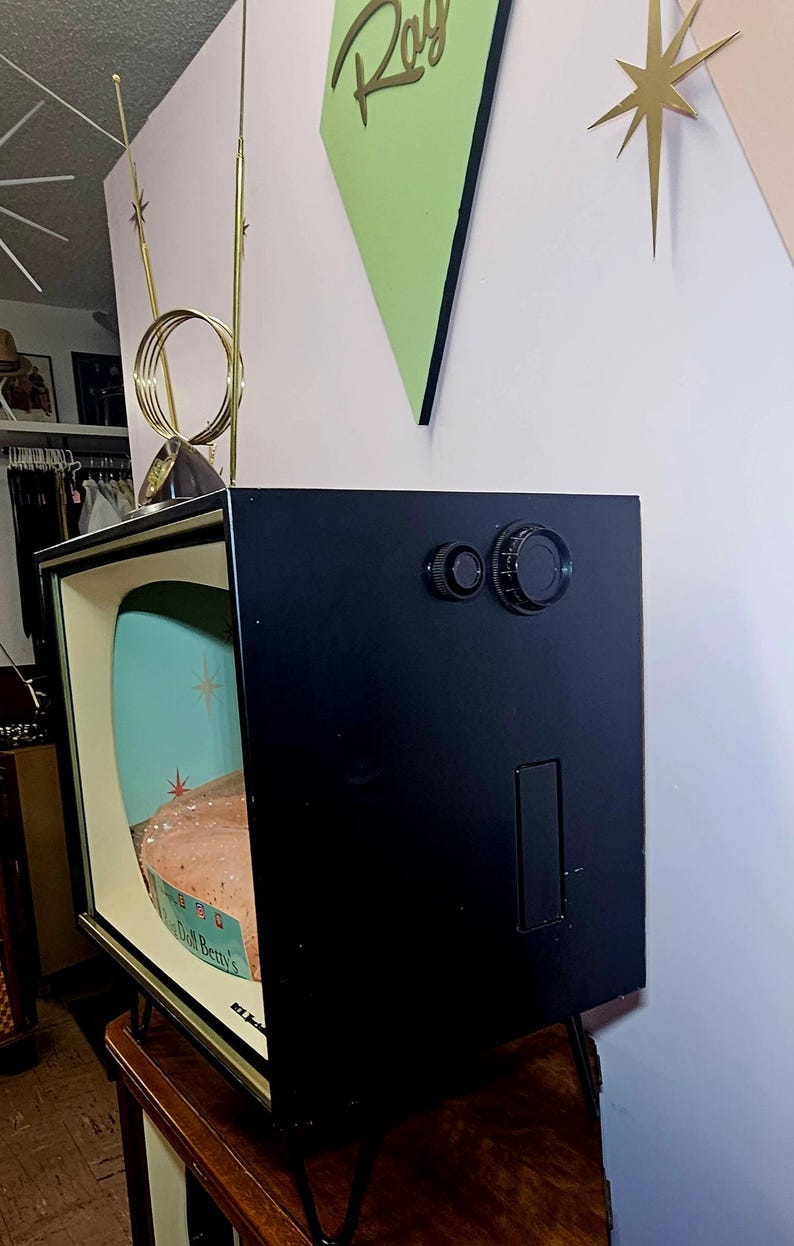Mid Century RCA Victor Television Pet Bed - Etsy
