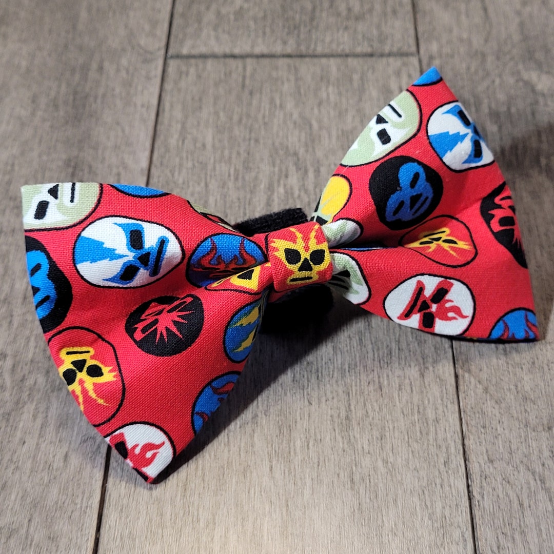 Dog Collar Bow Tie Lucha Libre Luchador Mask Máscaras - Etsy
