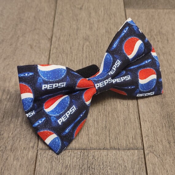 Pepsi Cola Dog Collar Bow Tie Modern or Retro Options Red - Etsy