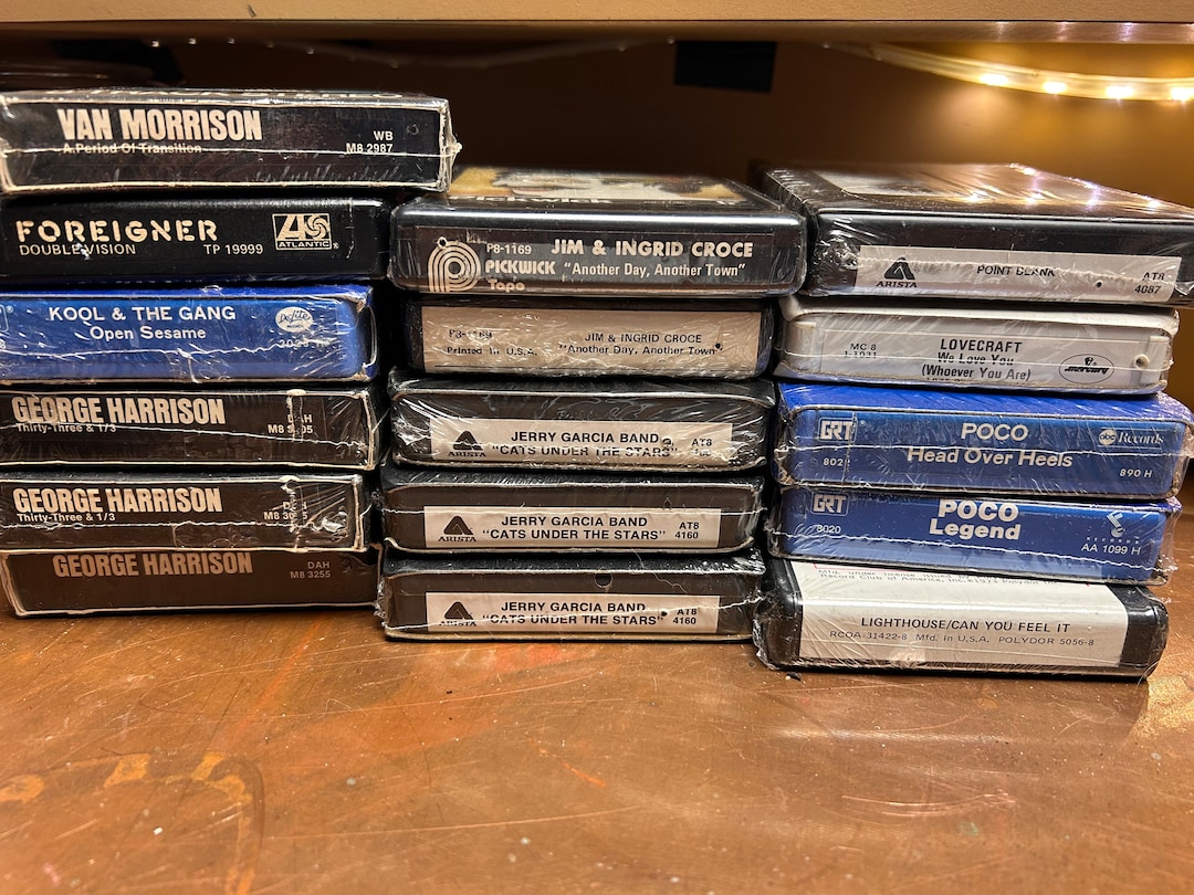 Vintage 8-track Tapes 70s&80s Rock - Etsy Canada