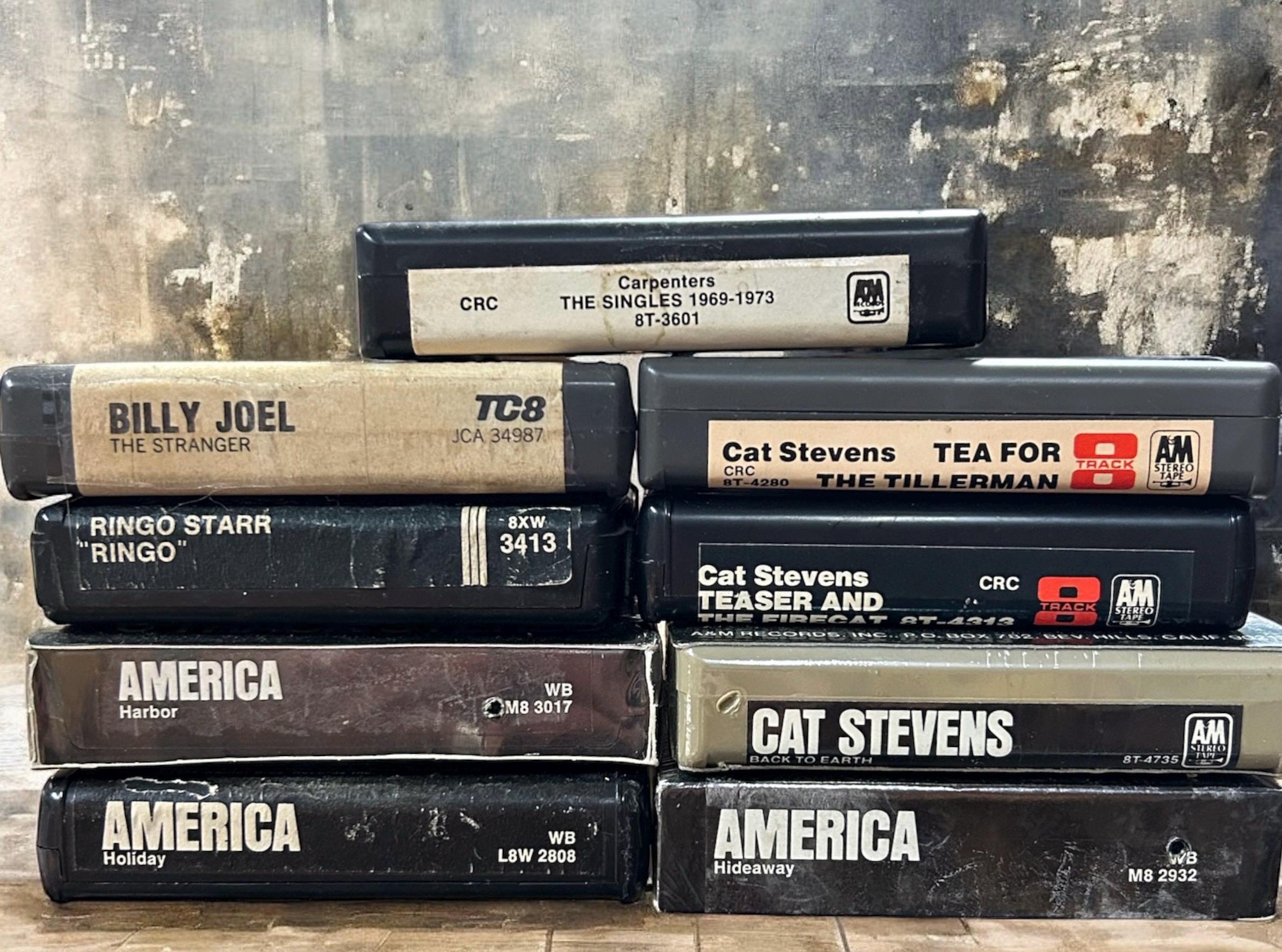 Vintage 8-track Tapes 70s&80s Rock 8 Track - Etsy