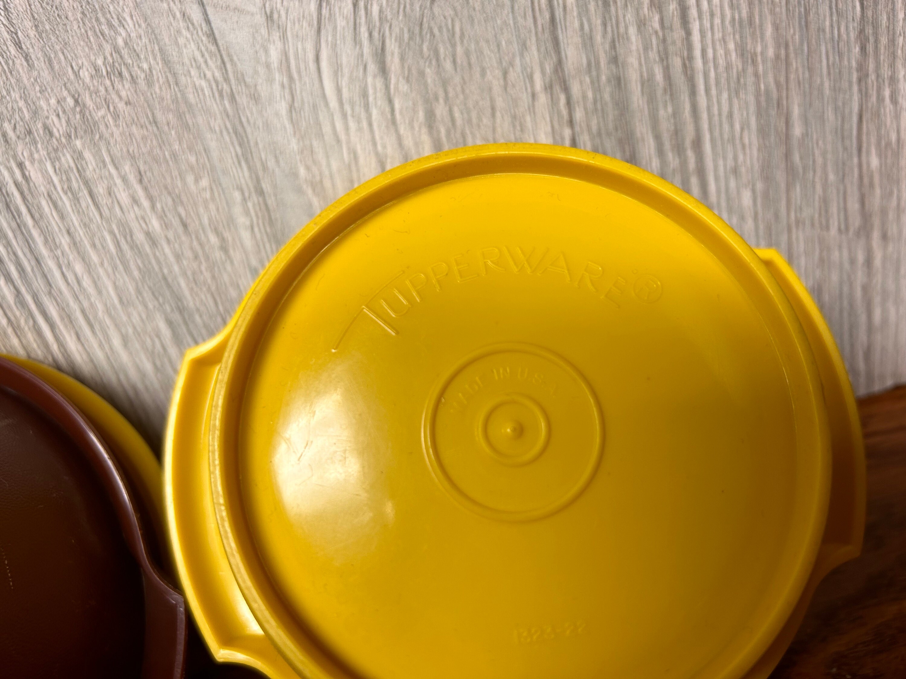 1970s Vintage Tupperware, Vintage Kitchen, Starburst Lids - Etsy