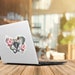 Floral Pelvis Anatomy Vinyl Sticker, Science Student Gift - Etsy