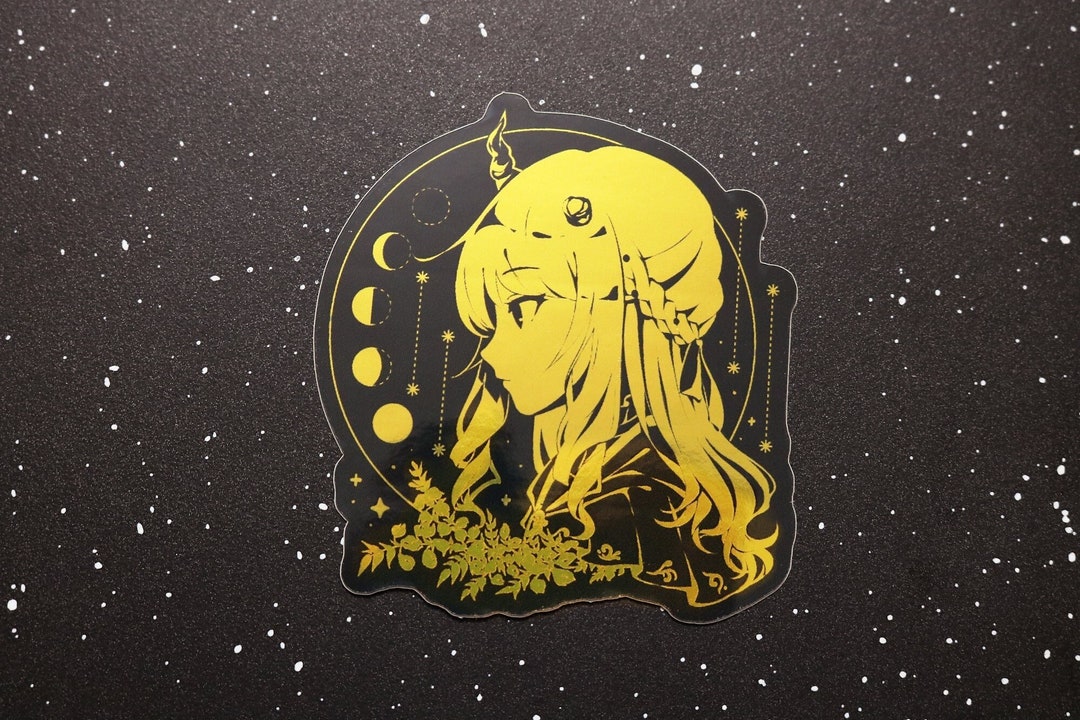 Mizuki Akiyama (project Sekai) Reverse Hermit Gold Foil 3" Sticker ...