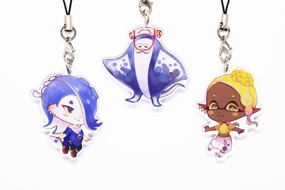 Deep Cut (splatoon 3) — 1.5" Double Sided Acrylic Charms - Etsy