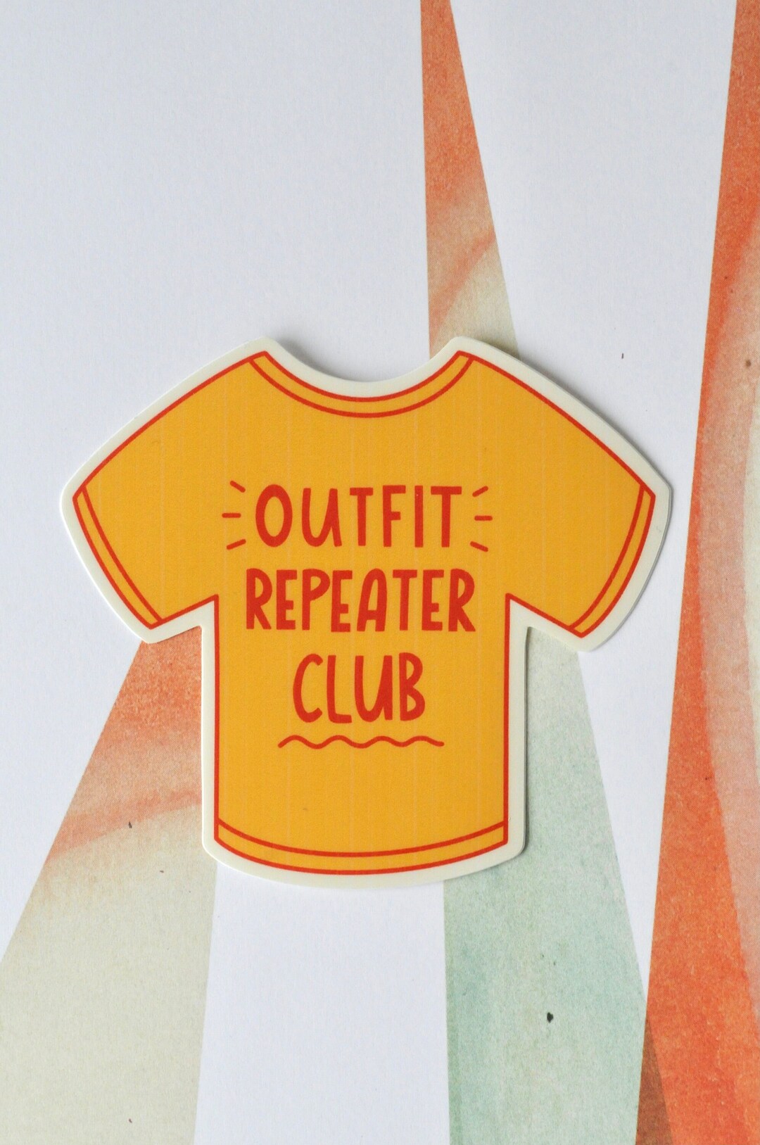 Outfit Repeater Club Sticker. Outfit Repeater Sticker. Die Cut - Etsy