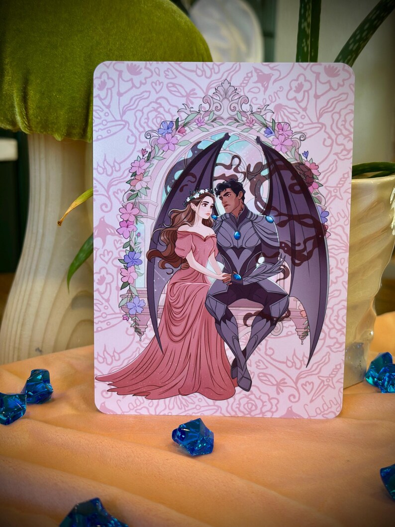Elriel Azriel and Elain Print - SJM Night Court Fan, Book Lover Gift ...