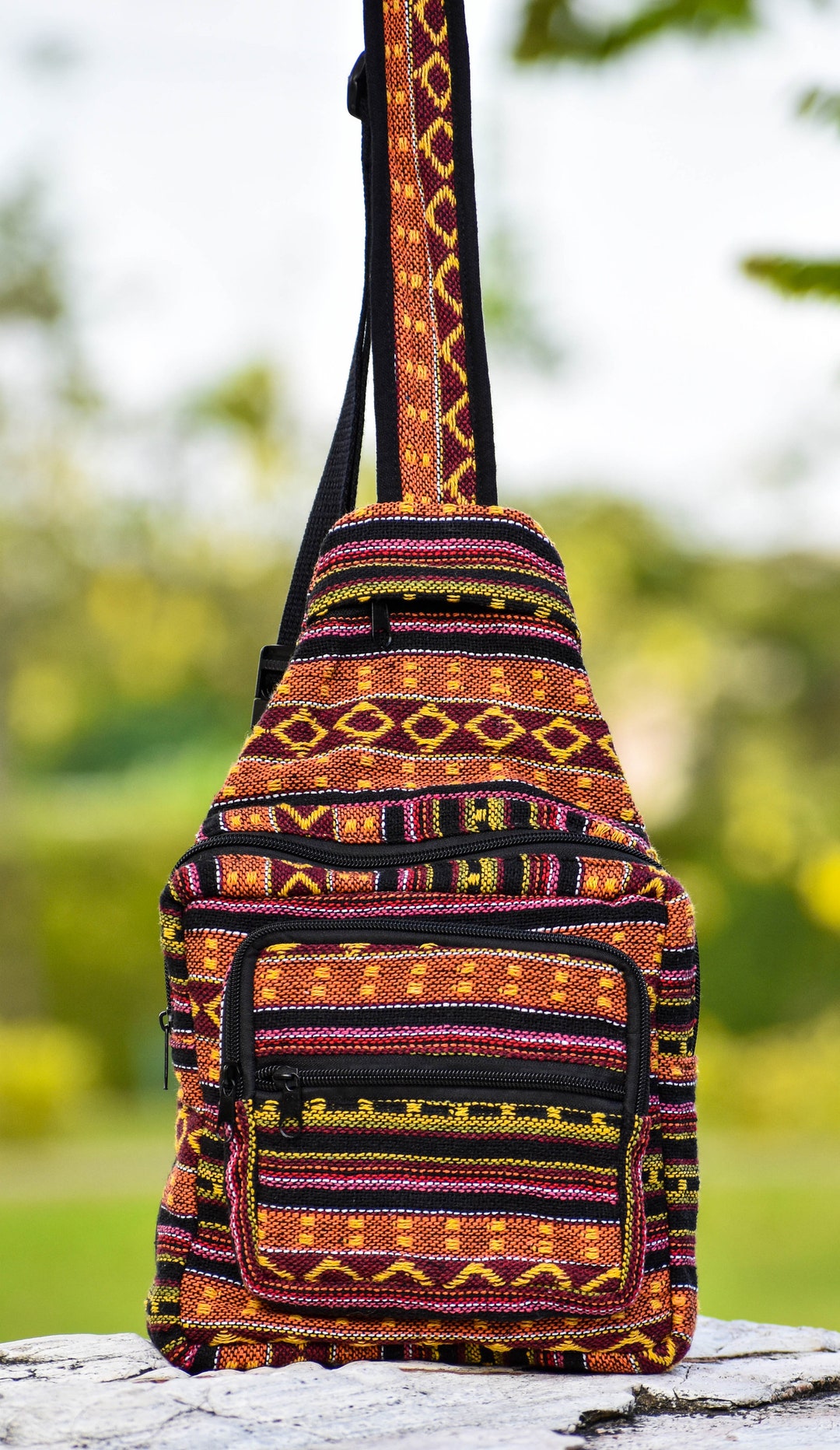 Boho Backpack Women Backpack Hipster Backpack Sling - Etsy