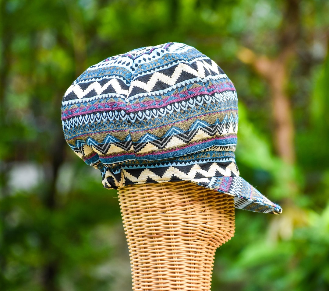 Hat for Dreadlocks, Rasta Hat, Earth Tone, Camo, Jamaican Style, Reggae ...