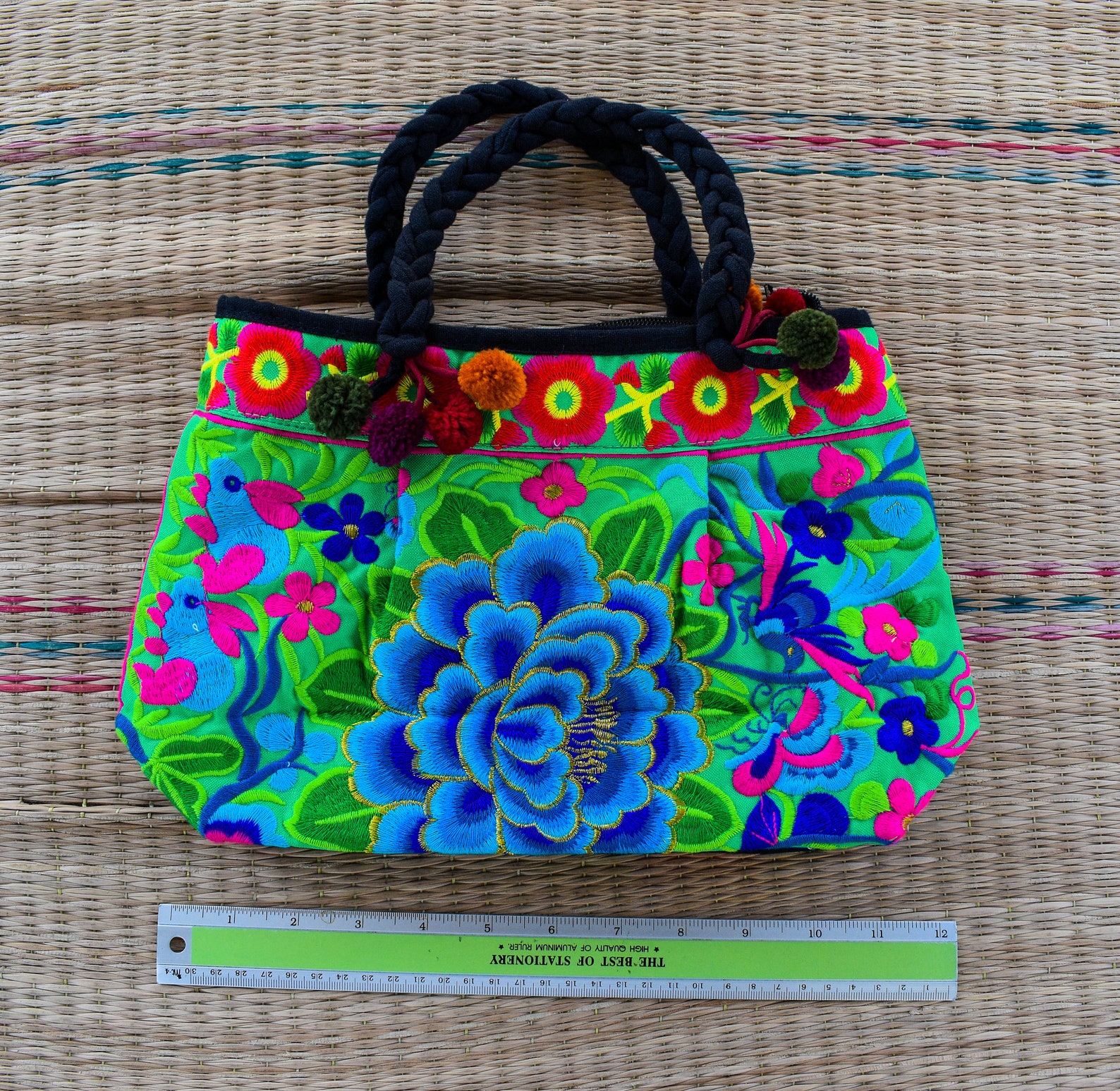 Hmong Bag Women Boho Purse Thai Handbag Embroidered Purse | Etsy