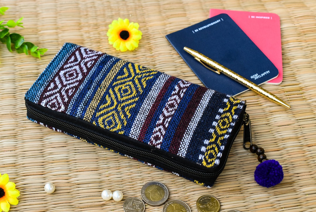 Woven Wallet Women, Boho Wallet for Women, Handmade, Wallet for Women ...