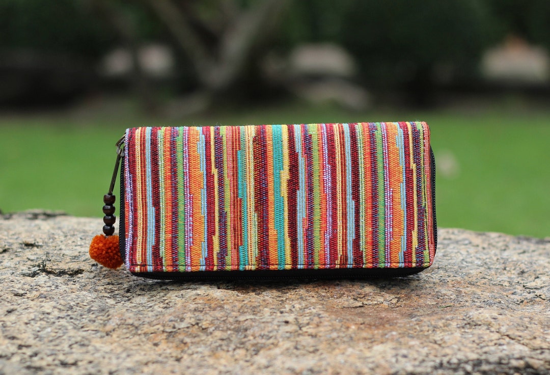 Womens Wallet,stripes,colorful Cute Wallet,bohemian Wallet,vegan Wallet ...