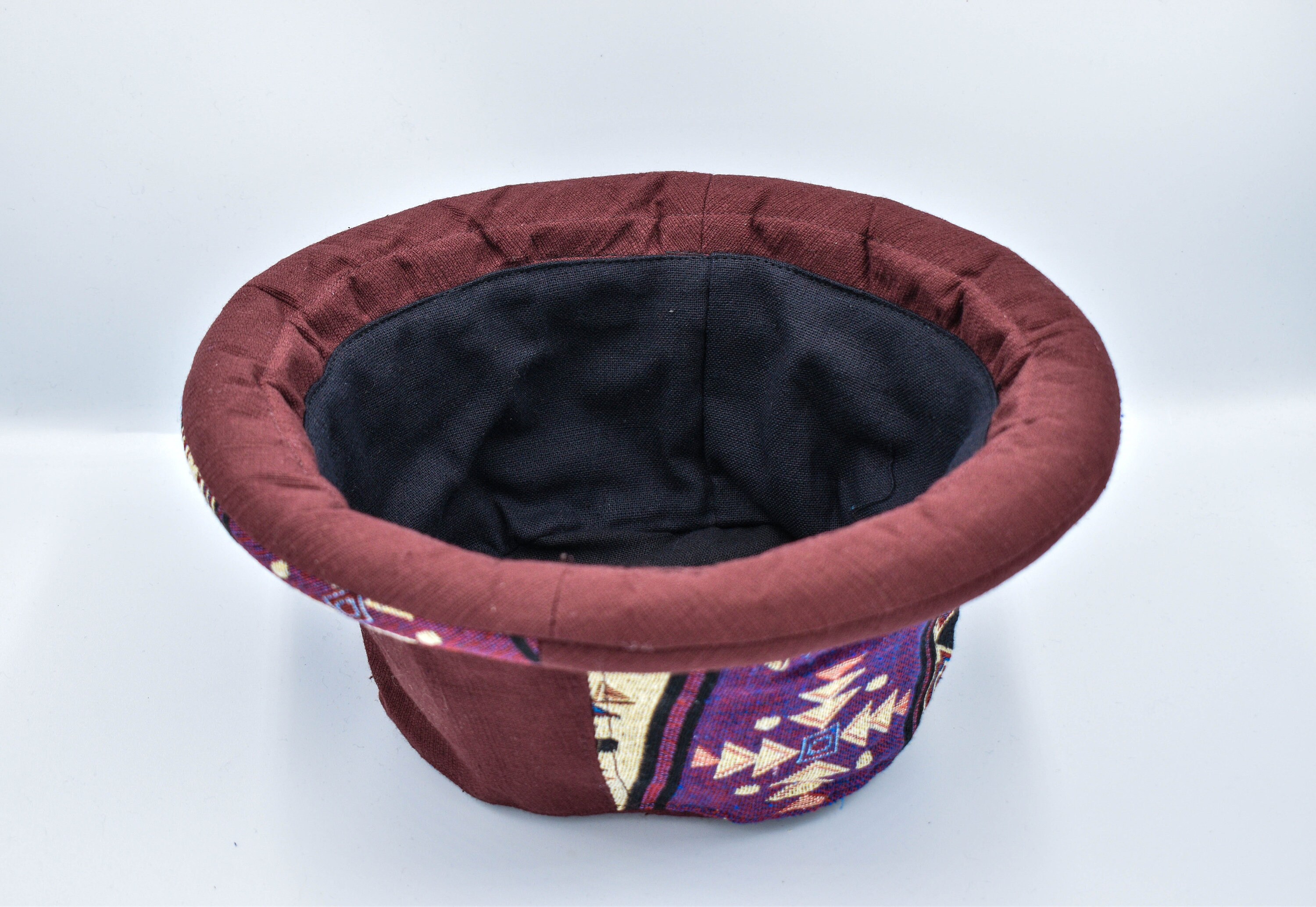 Bucket Hat festival hat Party Hat Roll Brim Hat Tribal | Etsy