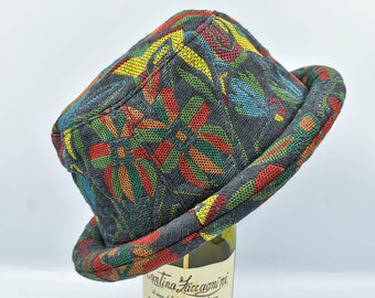 Multi Colored Bucket Hat - Etsy