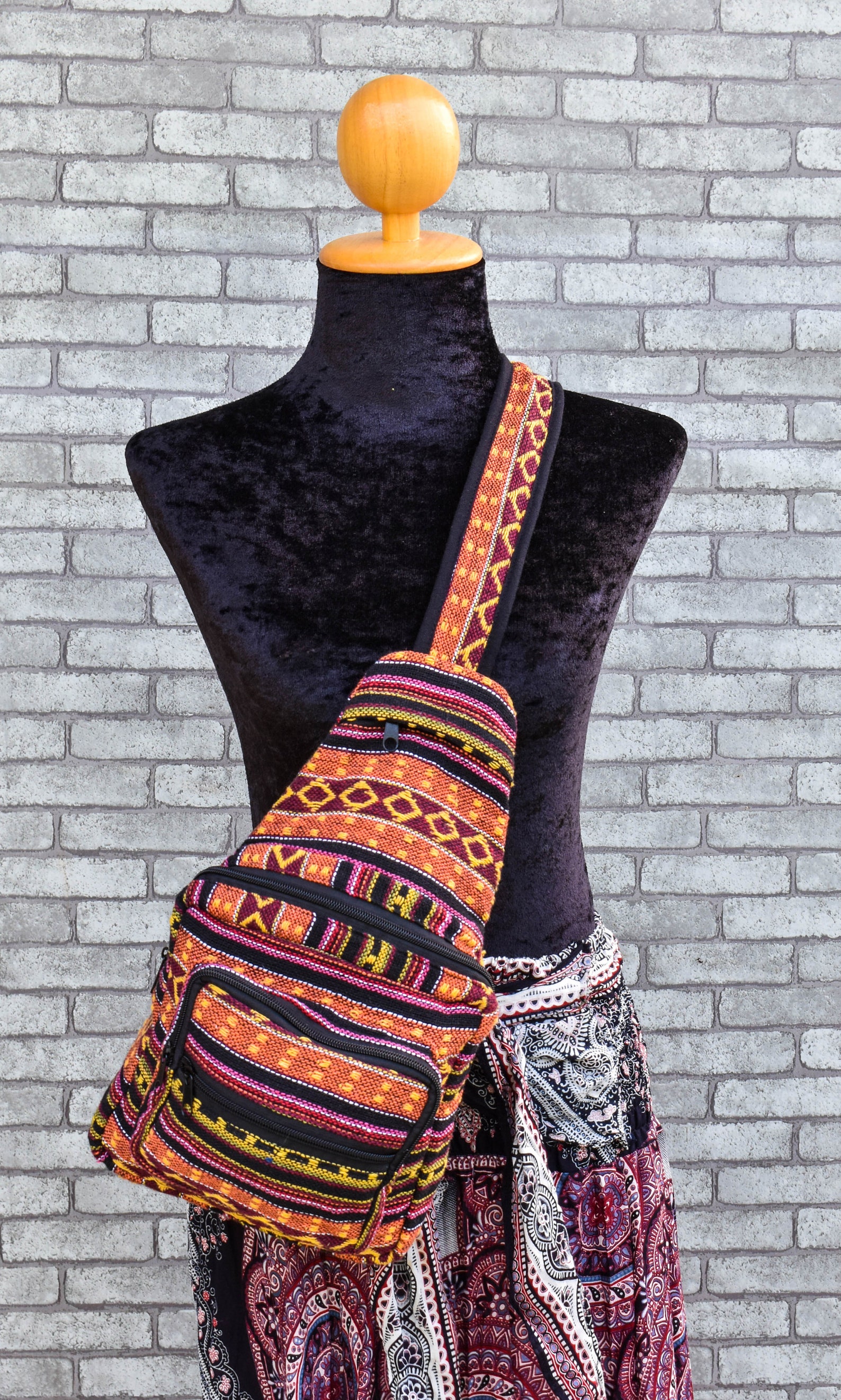 Boho Backpack Women Backpack Hipster Backpack Sling - Etsy