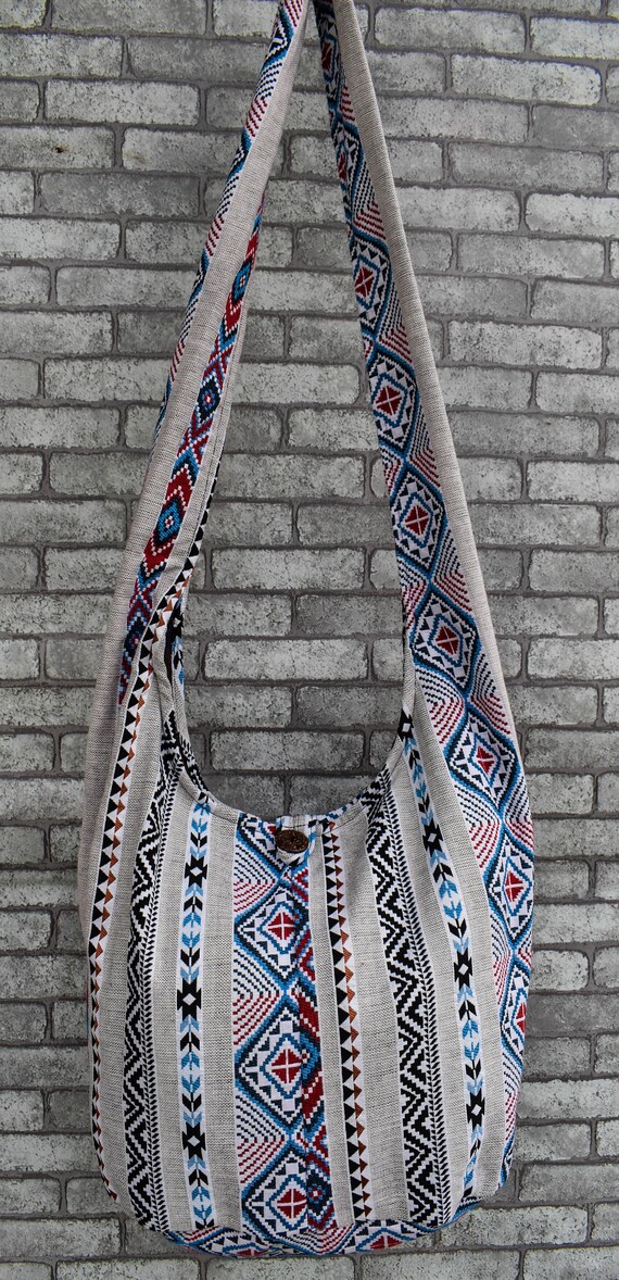 Hobo Bag Tribal Bag Ethnic Bag Travel Bag Geometric Bag | Etsy