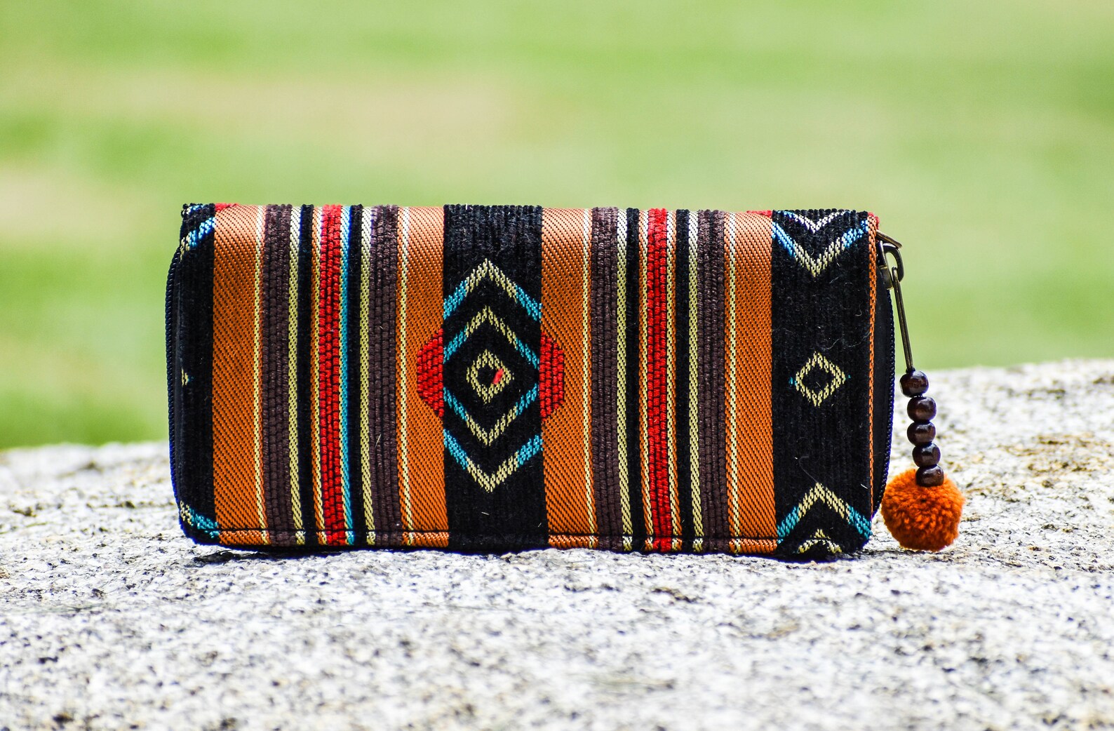 Boho Wallet Vegan Wallet Geometric Wallet Women Wallet - Etsy