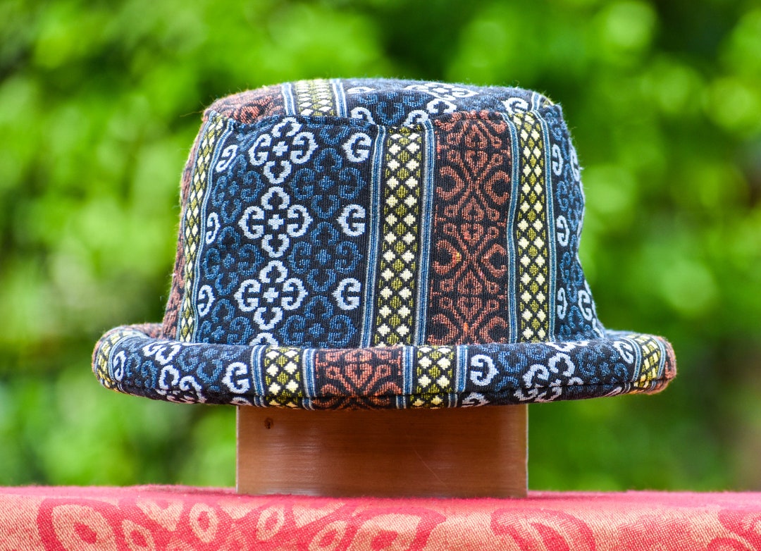 Bucket Hat, Hipster Hat, Tribal Hat, Colorful Festival Hat, Boho ...