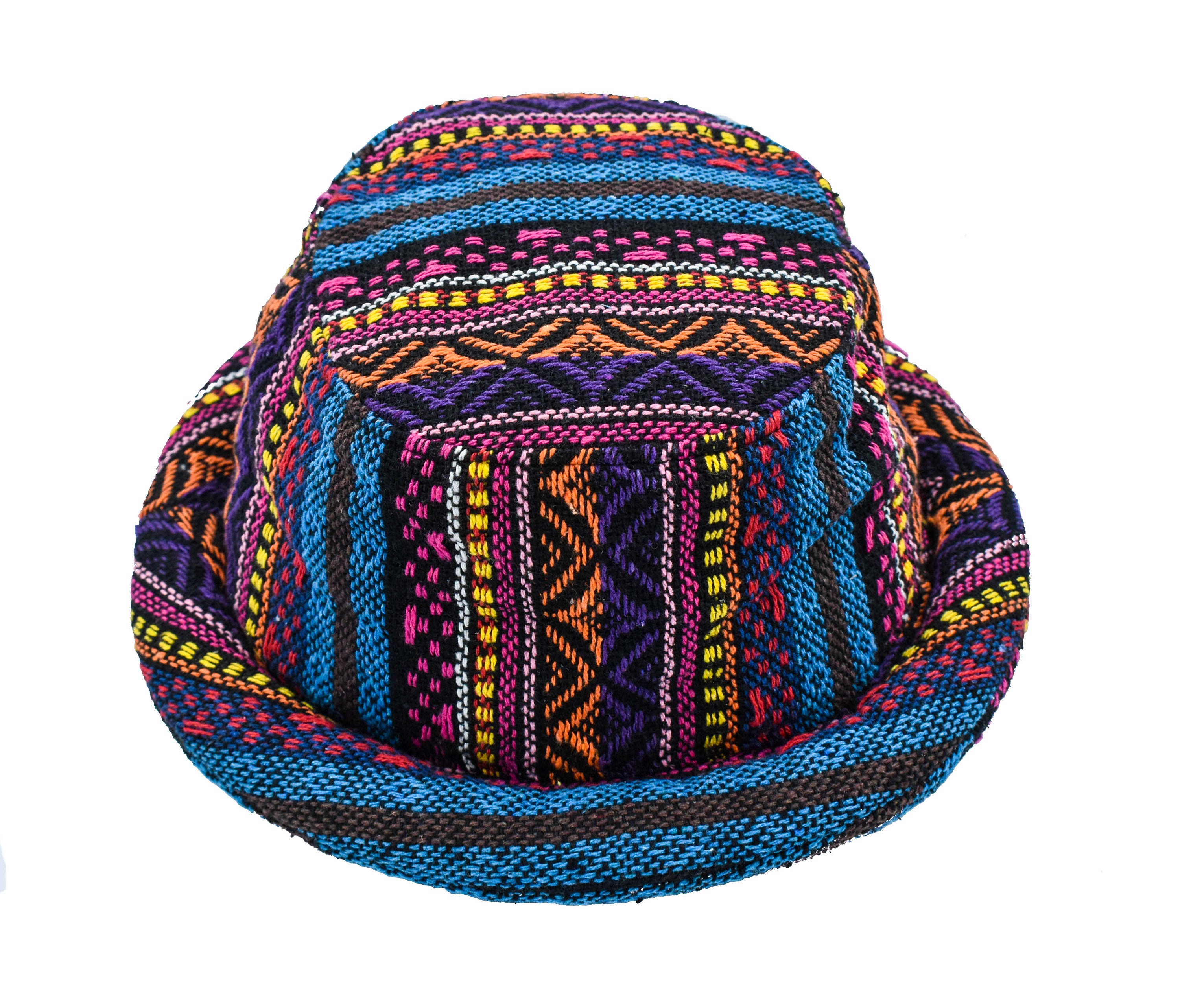 Bucket Hat Festival Hat Bright Colored Hipster Hat Roll - Etsy