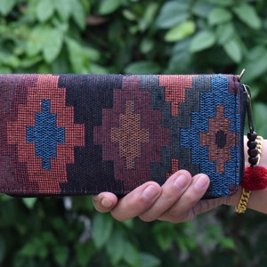 Wallets for Women Native American Tribal Style - Vegan Clutch Purse ...