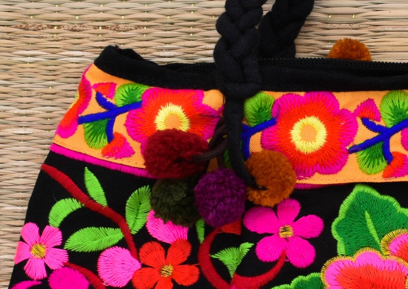 Hmong Handbag Womens Purse Embroidered Bag Hill Tribe Bag - Etsy