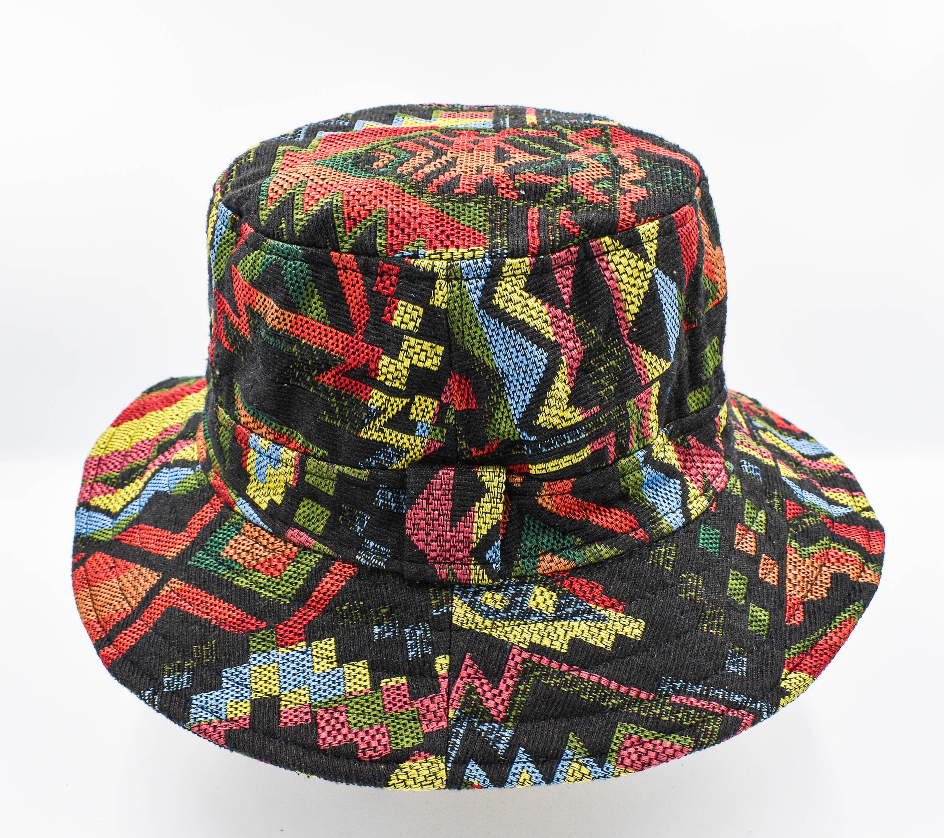 Tribal Fedora Hat Aztec Pattern Boho Hat Floppy Hat Thai - Etsy