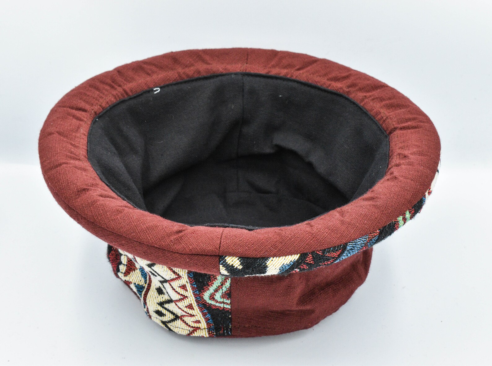 Hippie Bucket Hat Boho Hat Roll Brim Hat Thai Hat Festival | Etsy