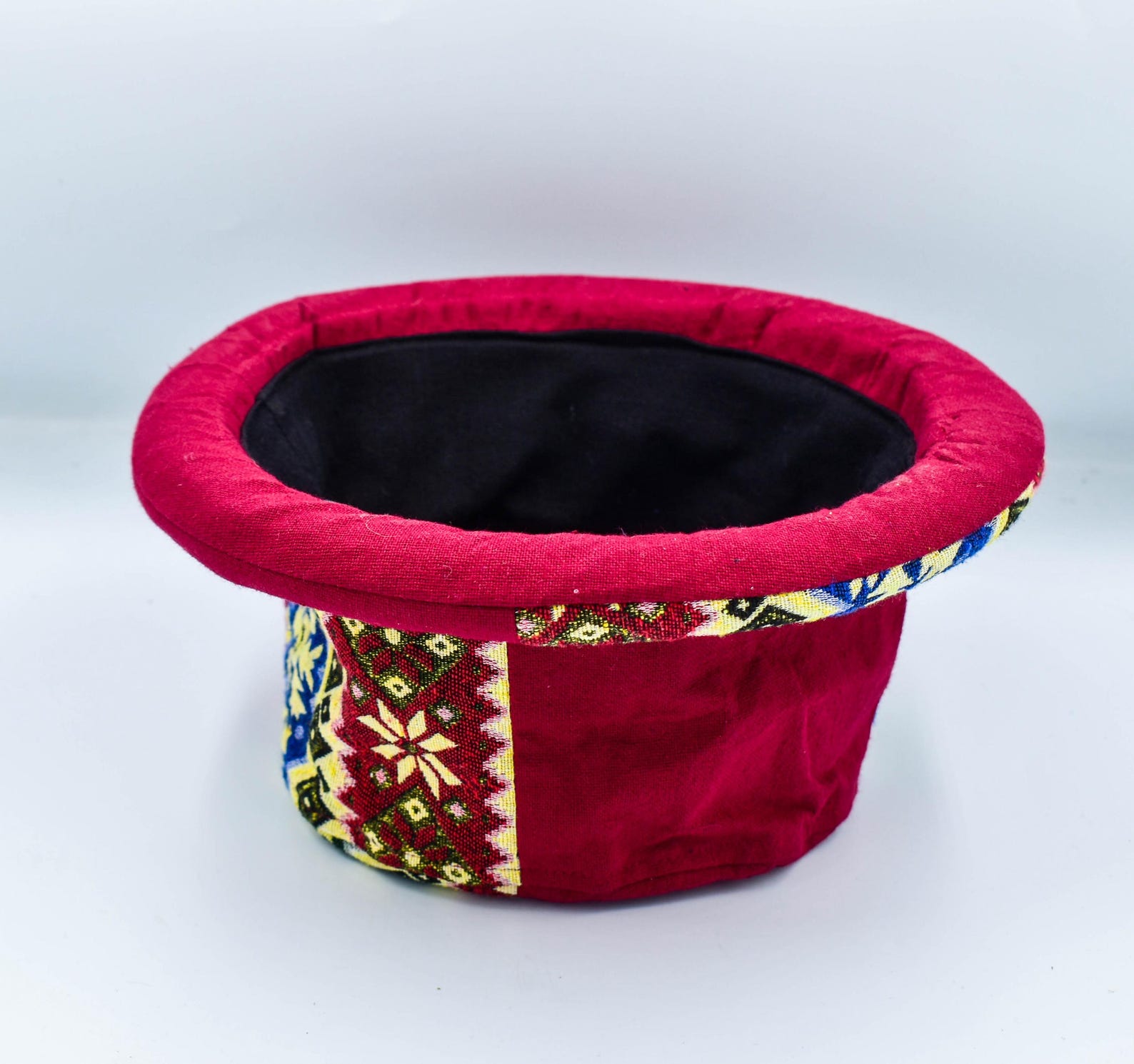 Hippie Bucket Hat, Boho Hat, Roll Brim Hat, Thai Hat, Festival Hat ...