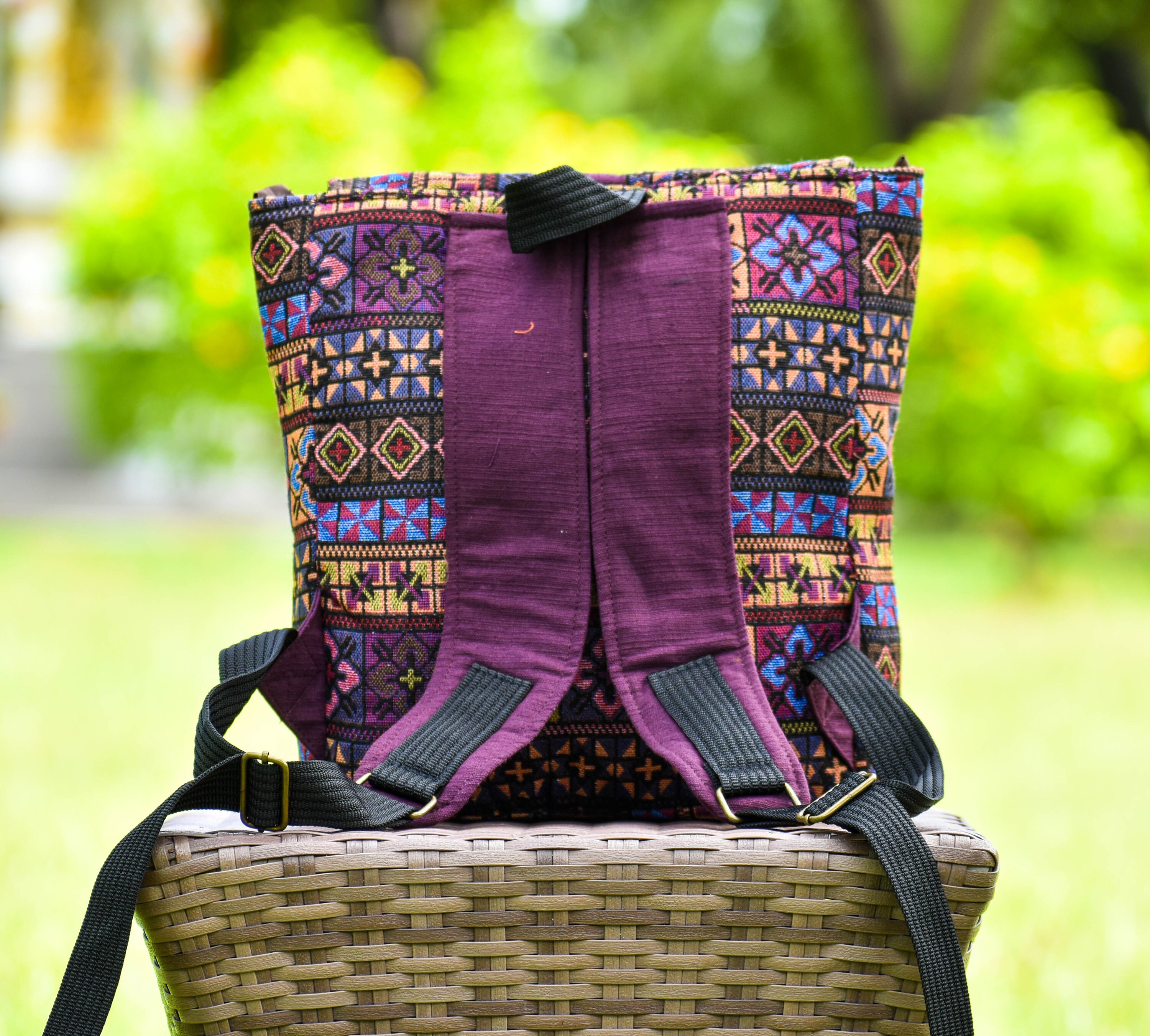 Colorful Backpack Purse Aztec Mayan Tribal Ethnic Native - Etsy