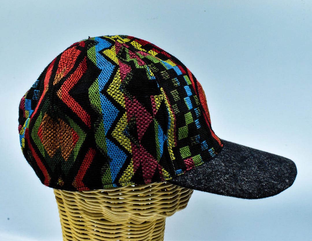 Boho Baseball Cap, Tribal Fabric, Thai Cap, Hill Tribe Product, Trucker ...